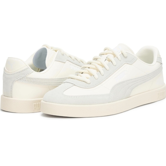 Puma | Shoes | Puma White And Gray Minimalist Sneakers | Poshmark